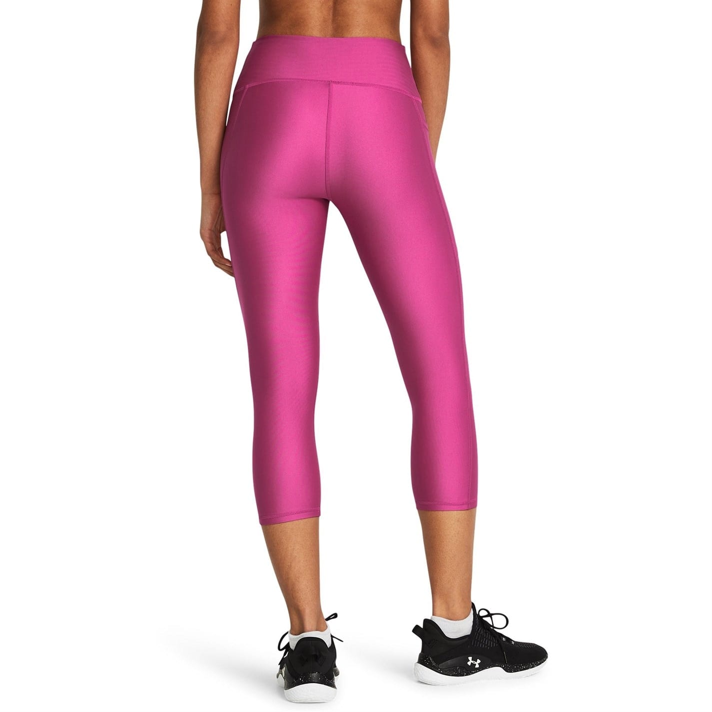 Under Armour Armour Hg Armour Hi Capris in Pink