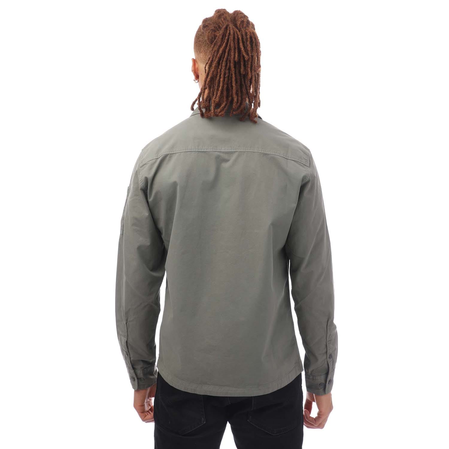 Green C.P. Company Organic Gabardine Zip Overshirt - Get The Green C.P. Company Organic Gabardine Zip Overshirt - Get The