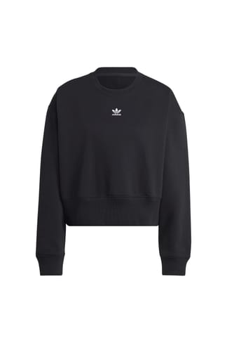 Black adidas Originals Adicolor Essentials Crewneck Sweatshirt - Get ...