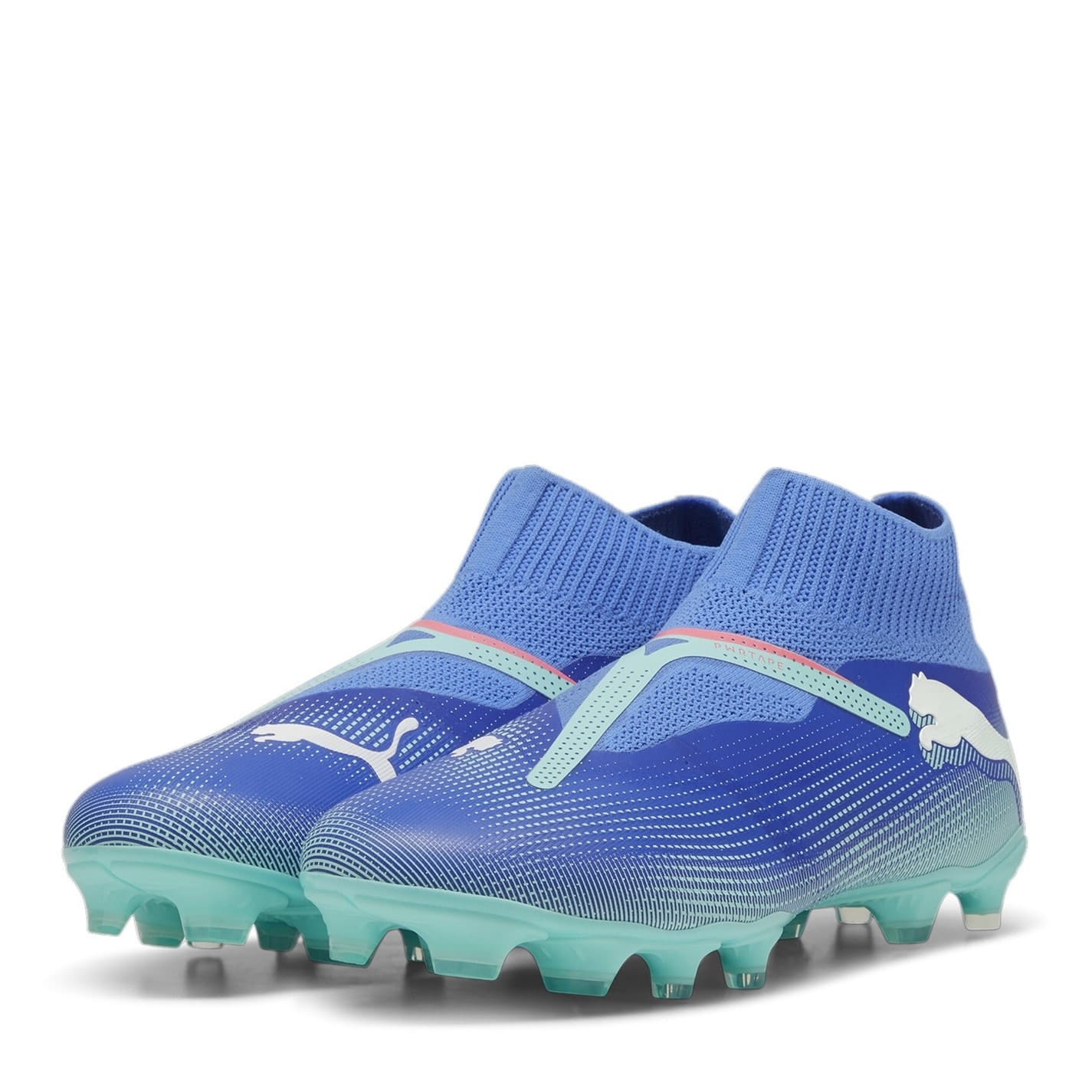 Blue Puma Future 7 Match Laceless Firm Ground Football Boots Get The Label