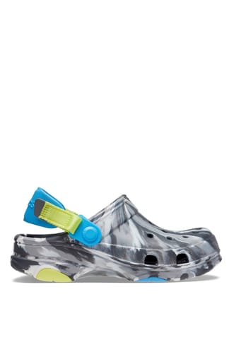 Grey Crocs Marble Clogs - Get The Label